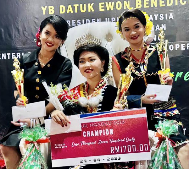 Nessly Januil dinobatkan juara Unduk Ngadau Kaamatan UPKO Kota Belud ...