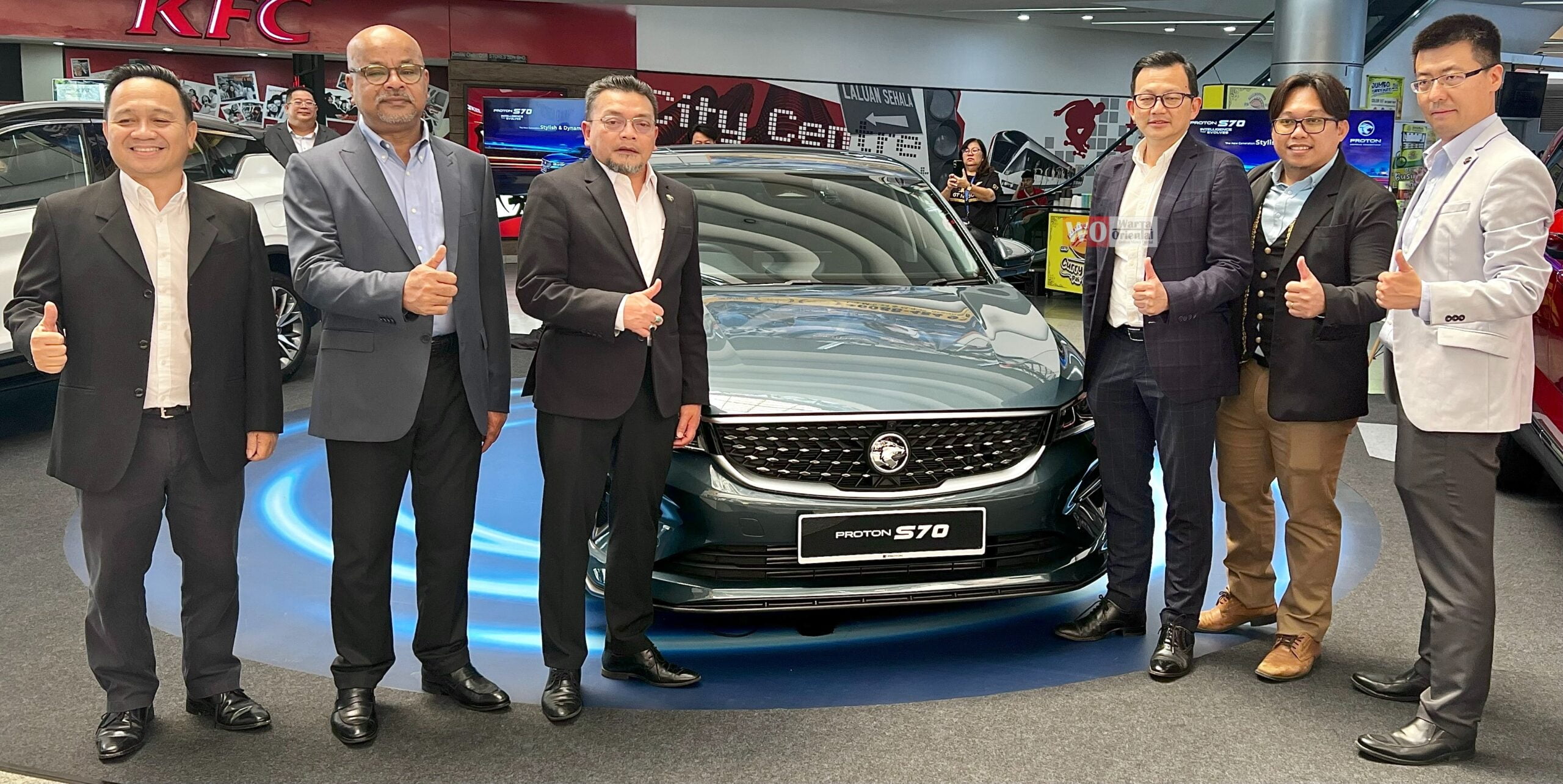 PROTON’s new C-segment sedan, the Proton S70 enters East Malaysia ...