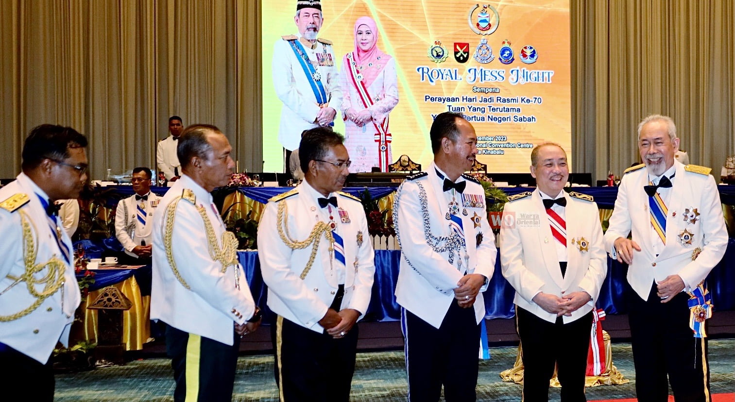 Sabah police celebrates TYT’s 70th birthday | Warta Oriental