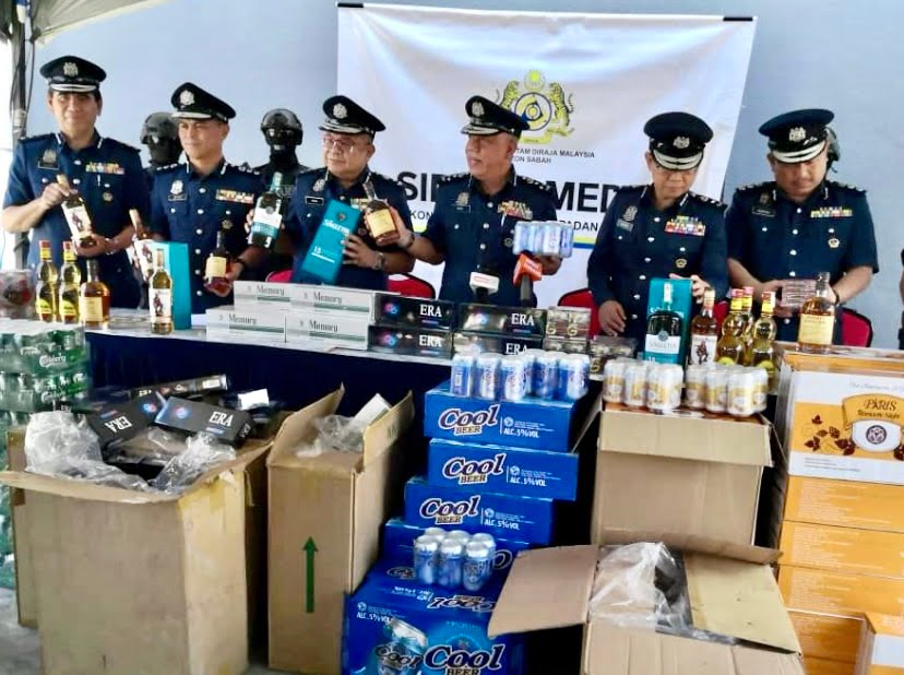 Kastam Sabah rampas rokok, minuman keras bernilai RM5.42 juta | Warta ...