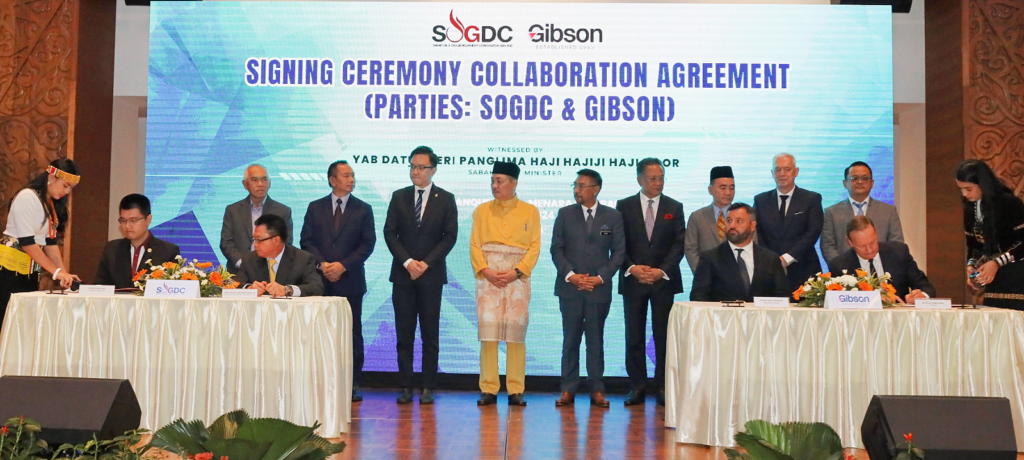 Hajiji witnesses agreement signing between SOGDC, Gibson and Aramco ...