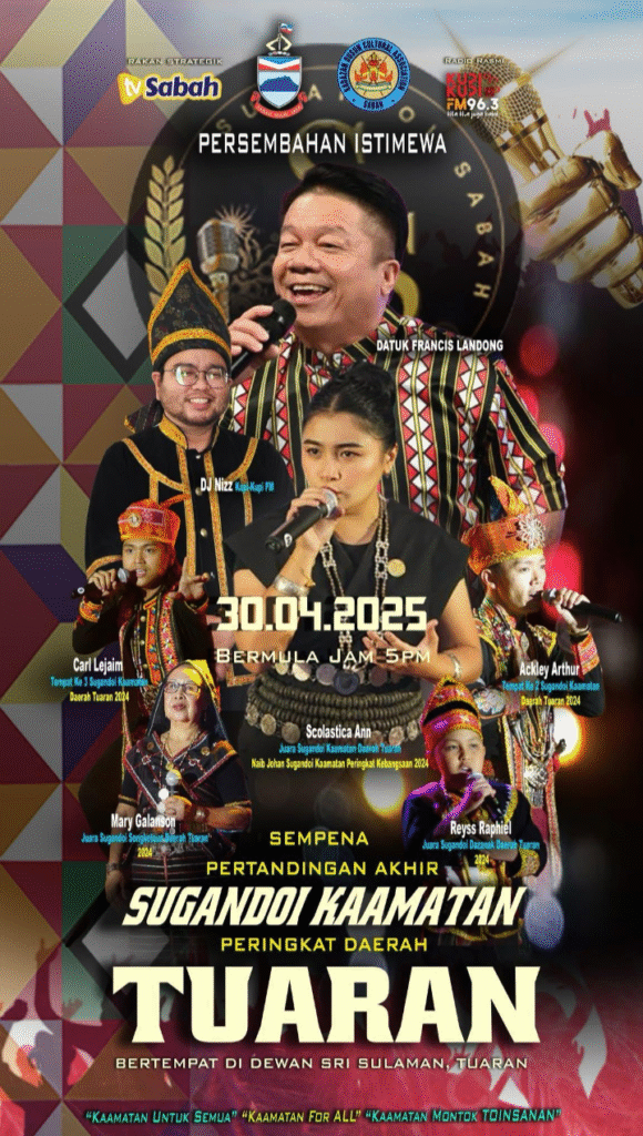 10 finalis berentap malam ini di Pentas Akhir Sugandoi Kaamatan Tuaran ...
